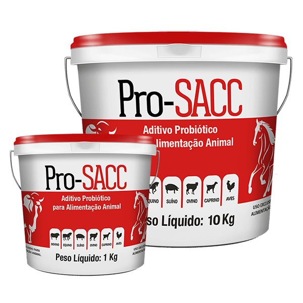 Suplemento probiótico para equinos, bovinos, ovinos e caprinos - Prosacc